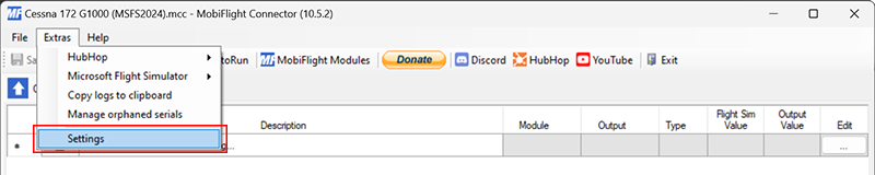 Sharing Logs Mobiflight Documentation